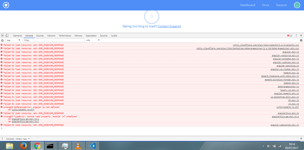 Ionic Dashboard taking forever to load - ionic-v3 - Ionic Forum