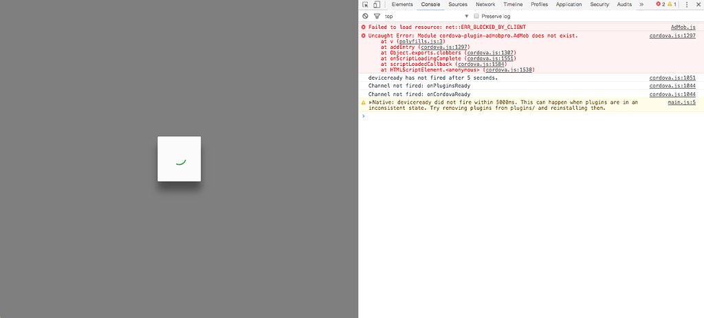 Ad blocker breaks browser app with admob - ionic-v3 - Ionic Forum