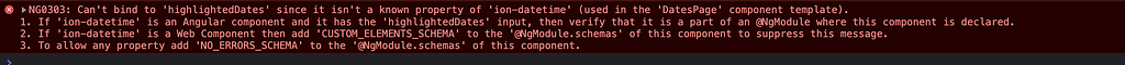 Ion-datetime highlightedDates - Ionic Framework - Ionic Forum Ion-datetime highlightedDates - Ionic Framework - Ionic Forum