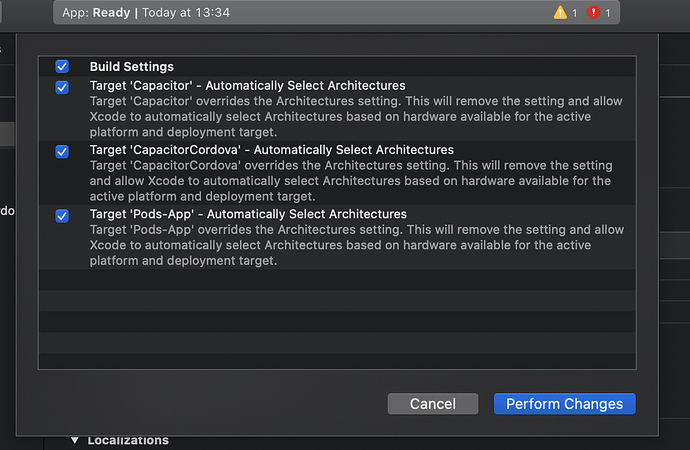 Xcode build failed (ionic, Vue, Capacitor) - Ionic Vue - Ionic Forum