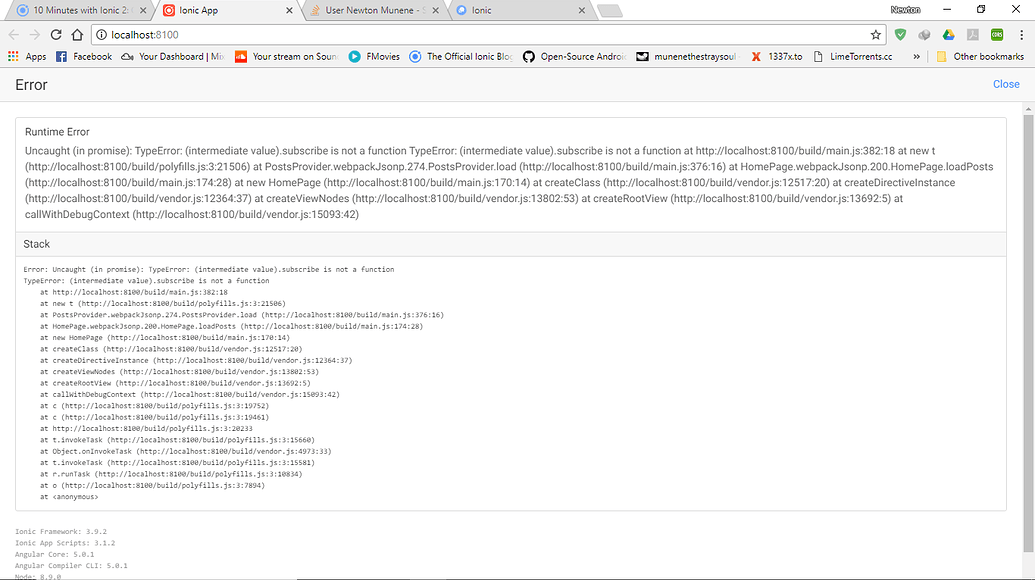 Ts Property Subscribe Does Not Exist On Type Res Any Any Ionic V3 Ionic Forum 