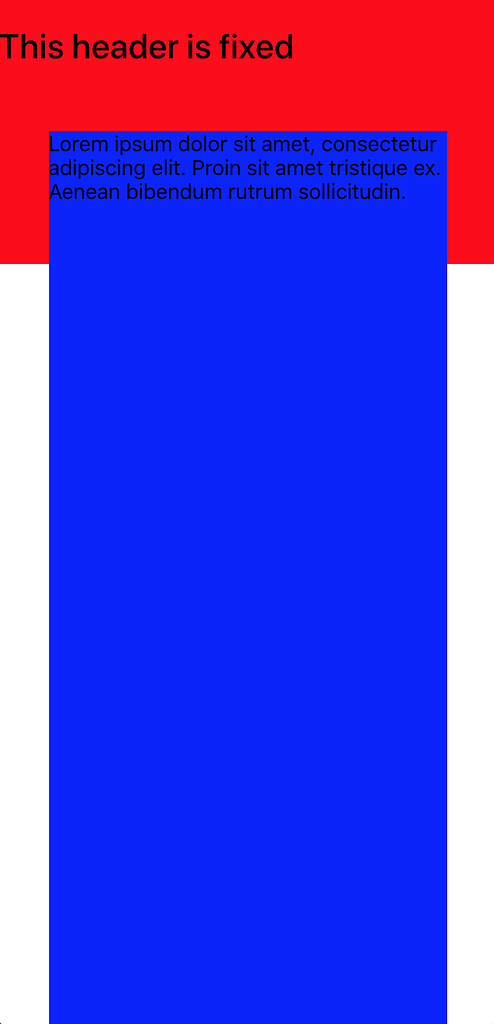 Ionic 4 Fixed Content Work Differently On Ios Android Ionic Framework Ionic Forum Ionic 4 Fixed Content Work Differently On Ios Android Ionic Framework Ionic Forum