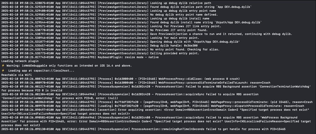 White screen with iOS 16.2 - Ionic Angular - Ionic Forum