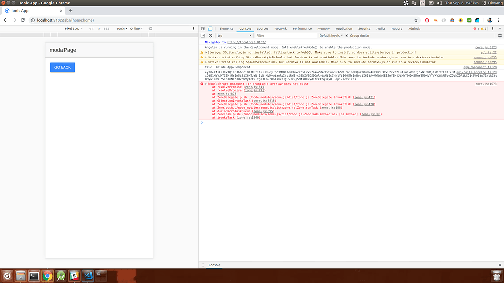 Uncaught (in promise): overlay does not exist | Modal_Ionic 4 - ionic-v3 - Ionic Forum