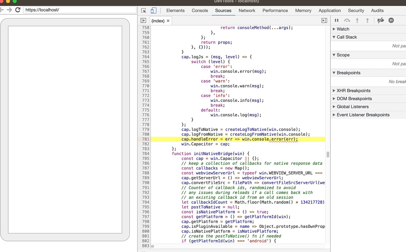 Ionic 7 capacitor - new app with stuck white screen in android 8.1 or 7 - Ionic Framework ...