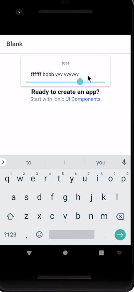Ui gets stuck in ionic Slide left swipe with input field and keyboard - Ionic Framework - Ionic ...