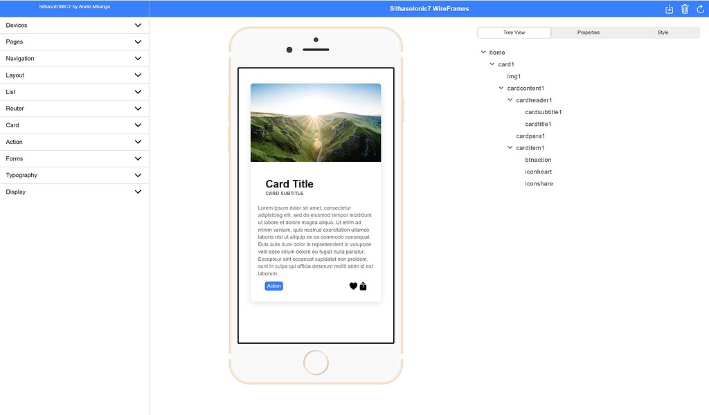 SithasoIONIC7 Wireframes - Prototype Ionic 7 Apps Quickly - showcase - Ionic Forum