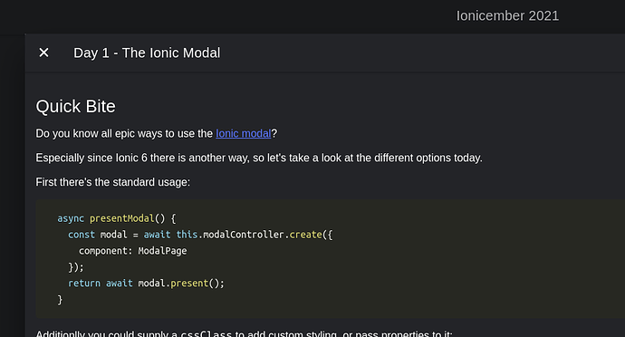 Ionicember - The Ionic Holiday Calendar (free tips!) - Ionic Framework ...