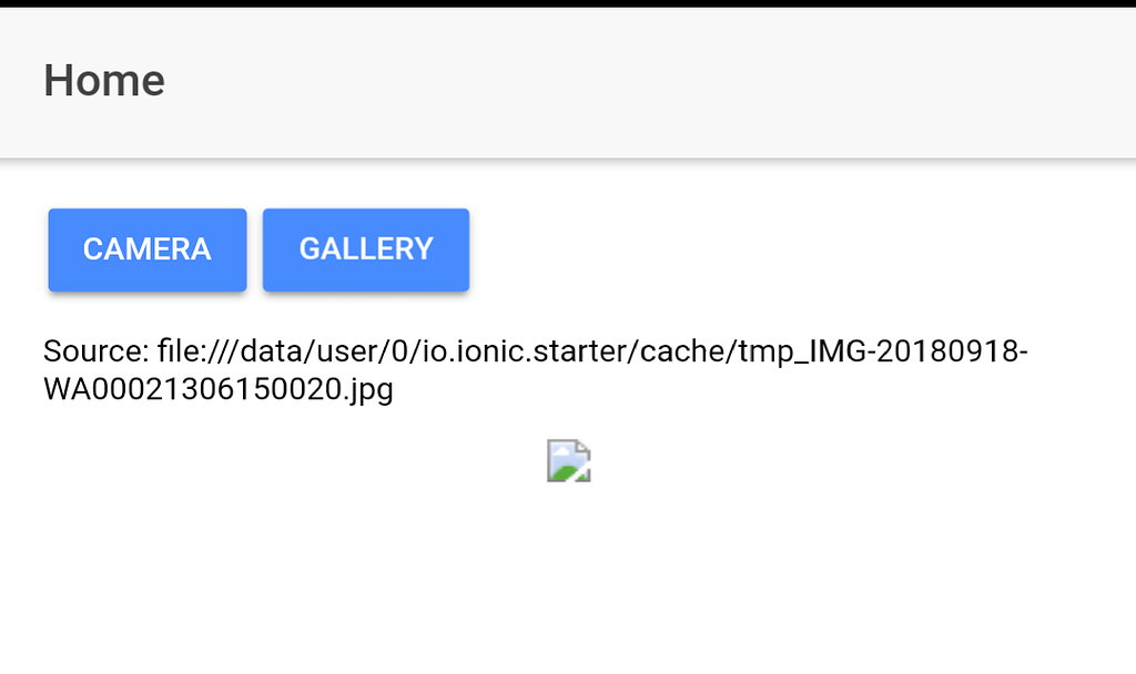 Ionic images from ImagePicker not showing - Ionic Native - Ionic Forum