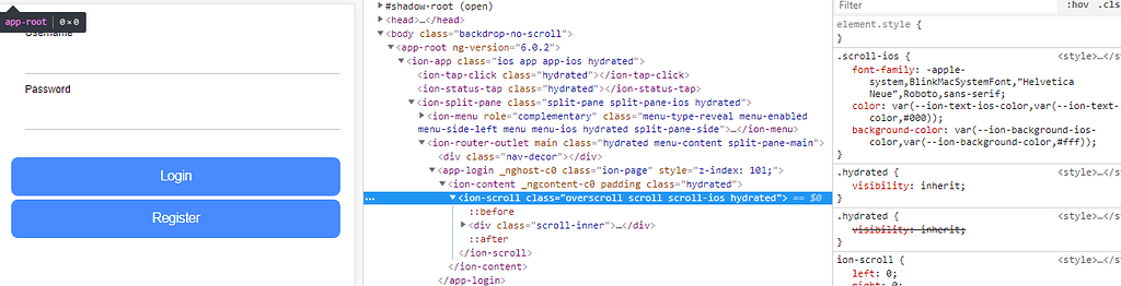 Ion-scroll style cannot be overriden - ionic-v3 - Ionic Forum