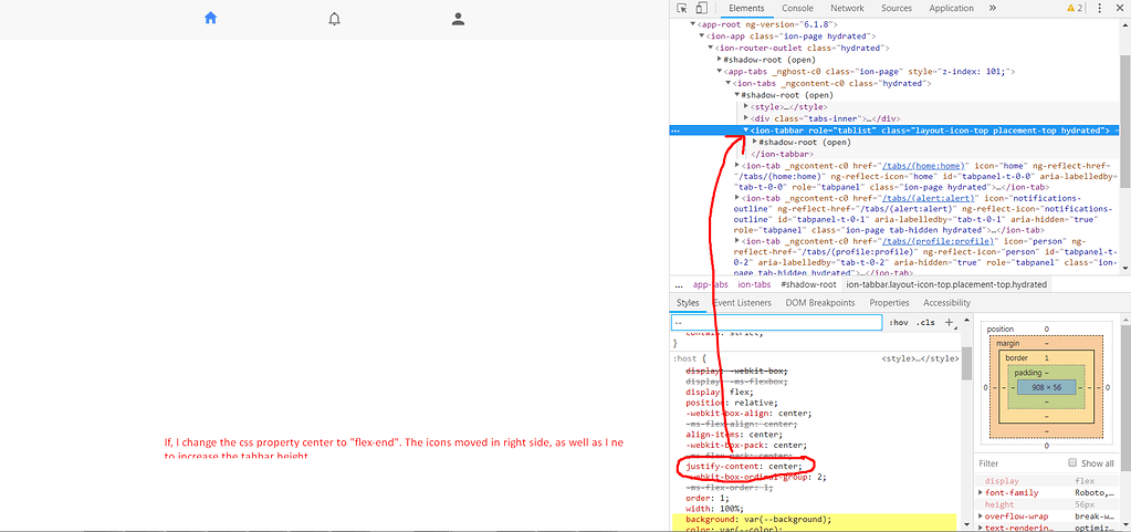 Ionic tabs customization in shadowDOM - Ionic Framework - Ionic Forum