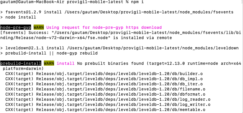 Unable To Run Ionic App On Macos Catalina Which Is Developed In Windows Ionic Framework