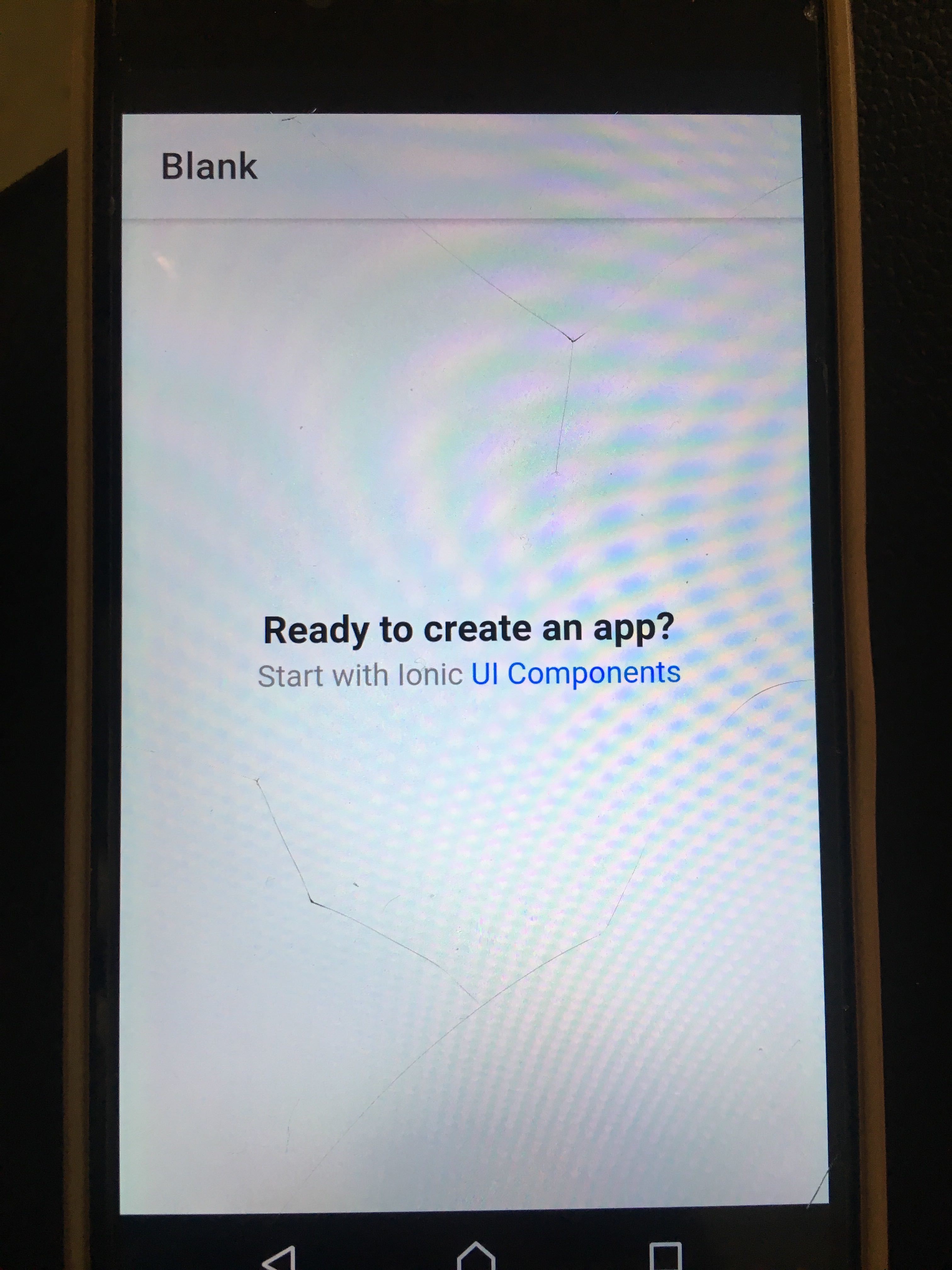 Ionic Status bar, phone Components not showing - Ionic Native - Ionic Forum