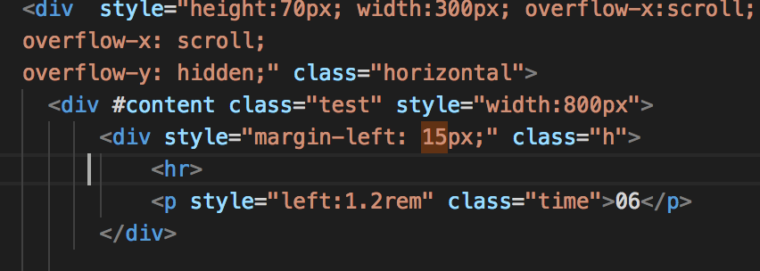 Ionic horizontal scroll to anchoring certain element - ionic-v3 - Ionic Forum