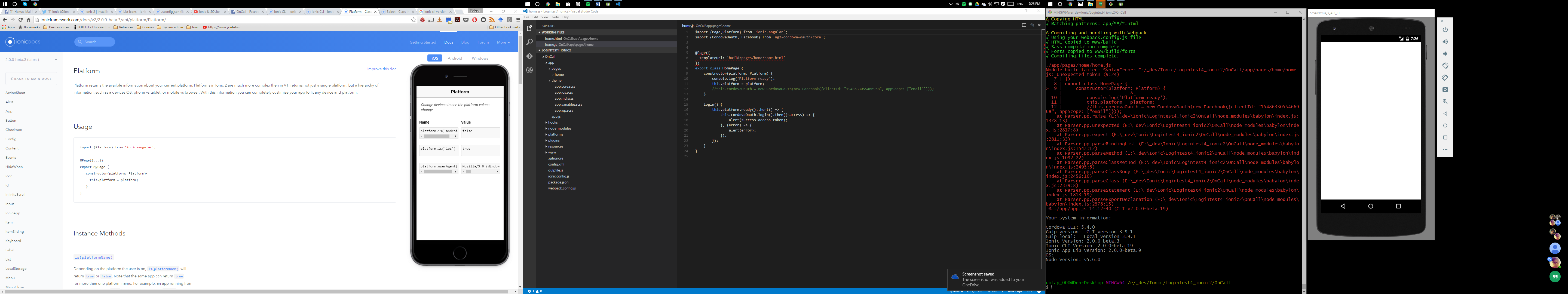 How to use use platform api in ionic 2 - ionic-v3 - Ionic Forum