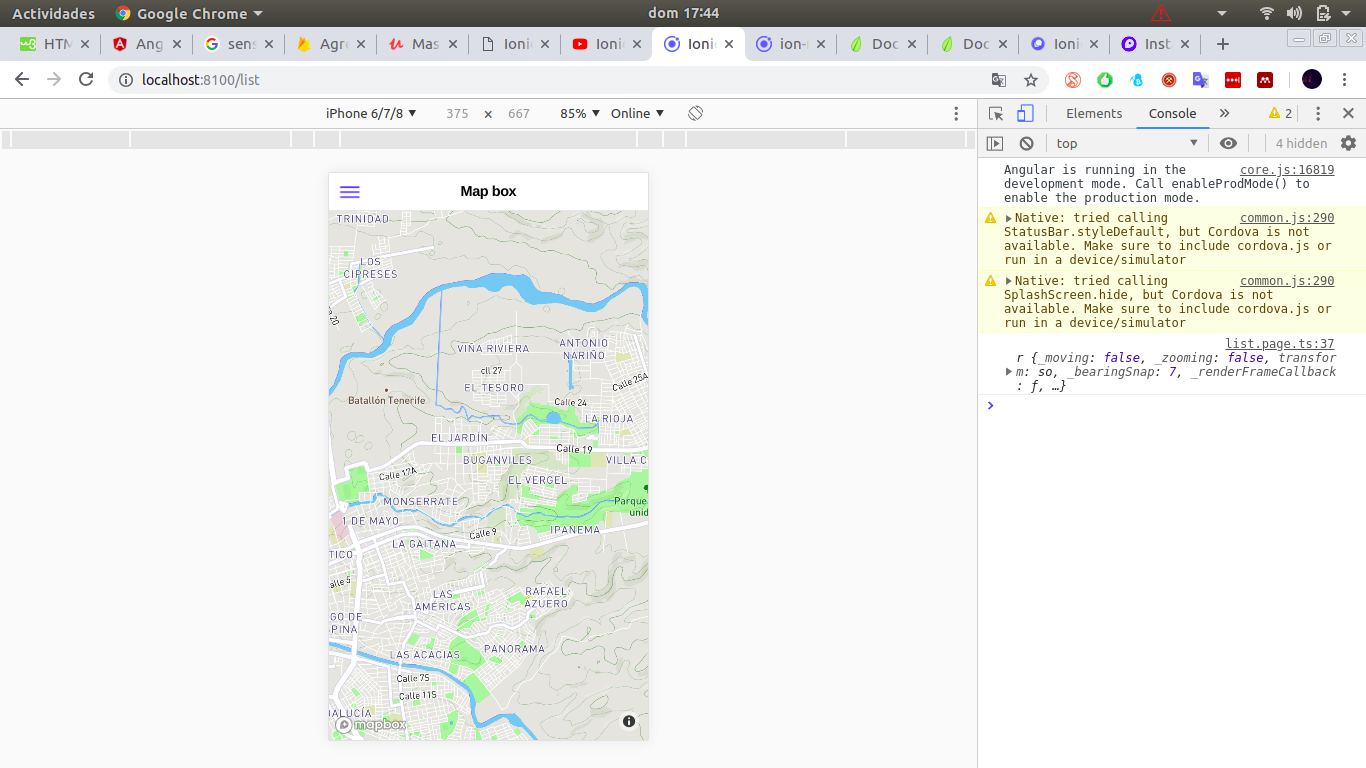 Ionic 4 - Mapbox display issue - Ionic Framework - Ionic Forum