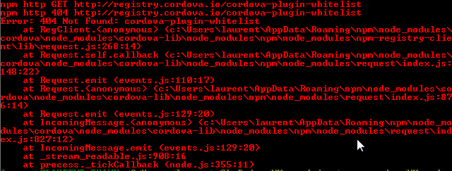 Failed to load external scripts when running 'ionic emulate android' or ... Failed to load external scripts when running 'ionic emulate android' or ...