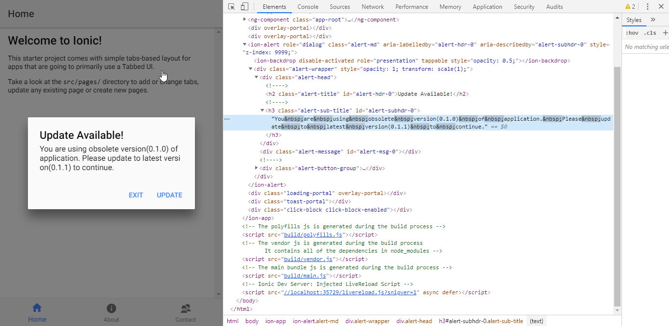 Alertcontroller Word Splits Into 2 Words On New Line Ionic V3 Ionic Forum