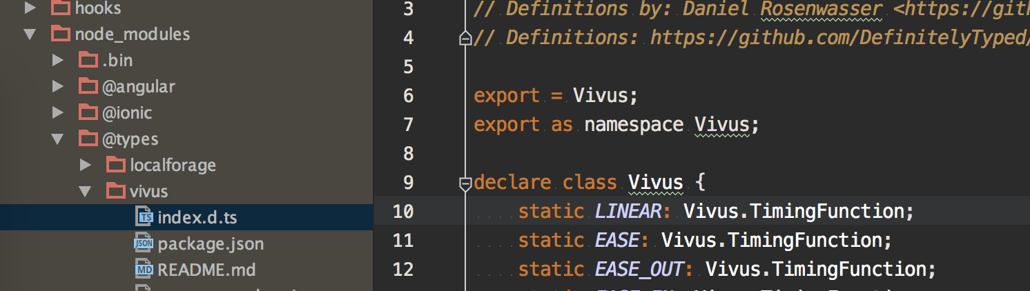 Using external typings - ionic-v3 - Ionic Forum