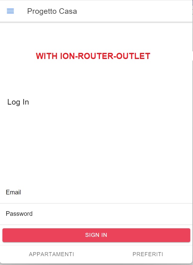 My template changes whether or not I use ion-router - Ionic Framework ...