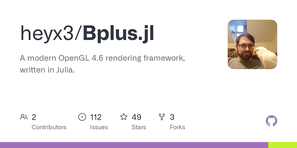New Package B A 3d Opengl Game Framework Package Announcements Julia Programming Language