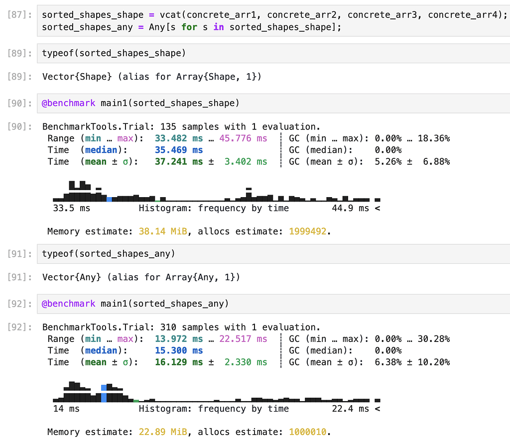 Unusual non-deterministic benchmark results - Performance - Julia Programming Language