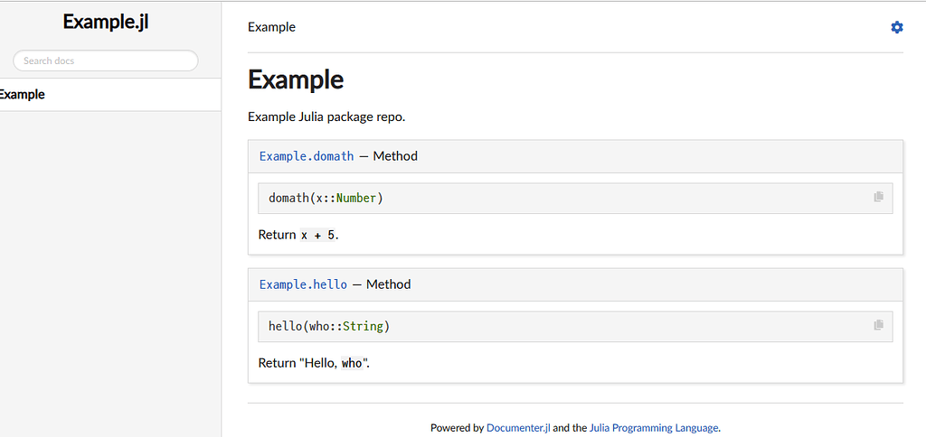 Documenter.jl is not documenting any changes - Performance - Julia Programming Language