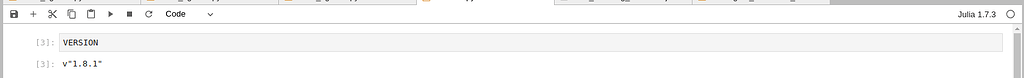 Jupyter Notebooks All Use Latest Version Of Julia Even If Marked As Previous Version General