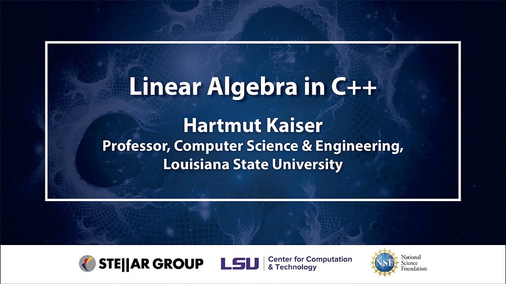 LSU lecture on techniques for improving the performance of matrix ...