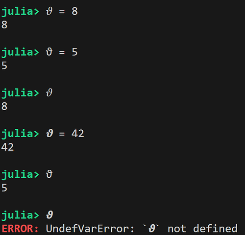 Warning against Unicode confusables - Internals & Design - Julia Programming Language