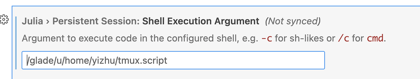 Cannot use the persistent julia session in vscode - General Usage - Julia Programming Language