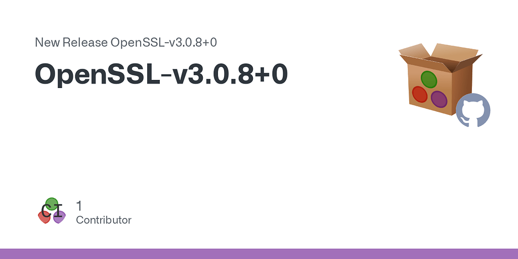 OpenSSL v3 Support Released - Web Stack - Julia Programming Language