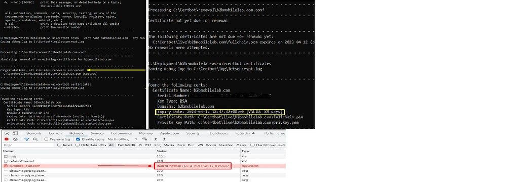 Certificate Authority Invalid Issue Help Lets Encrypt Community Support
