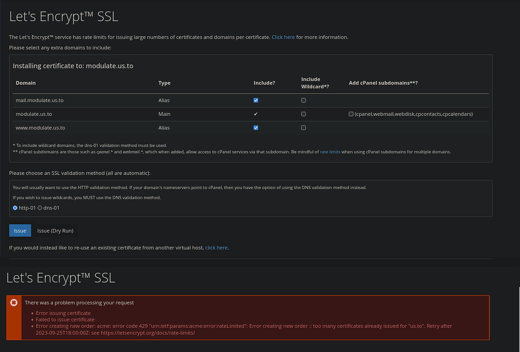 "Dry-run" option - Issuance Tech - Let's Encrypt Community Support