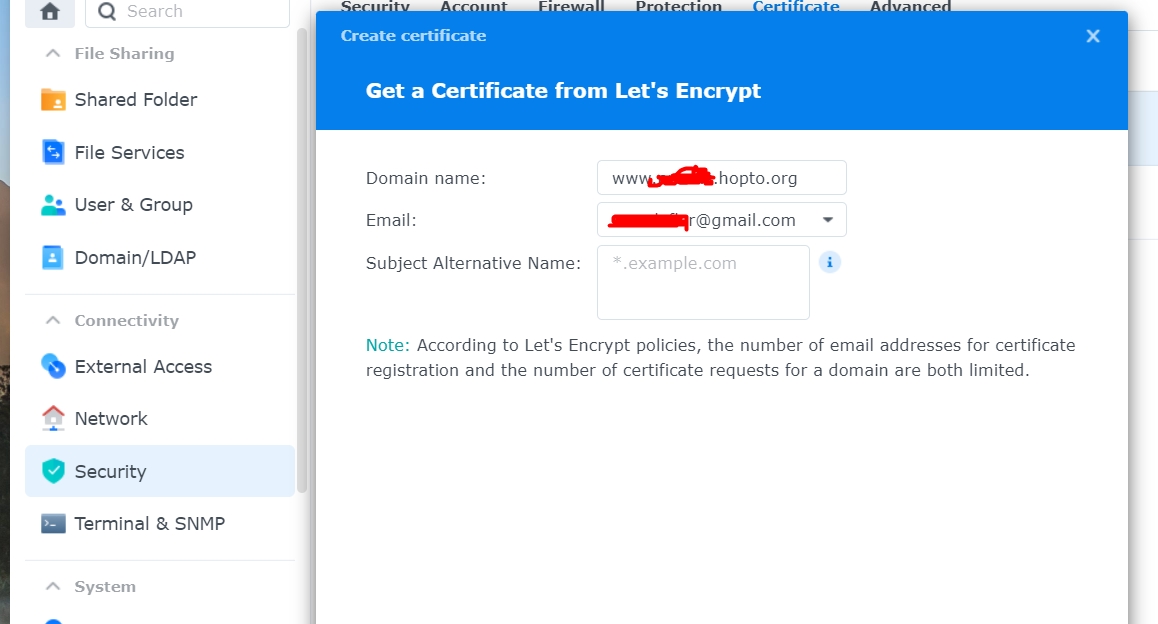 Certificate let's encrypt - Help - Let's Encrypt Community Support