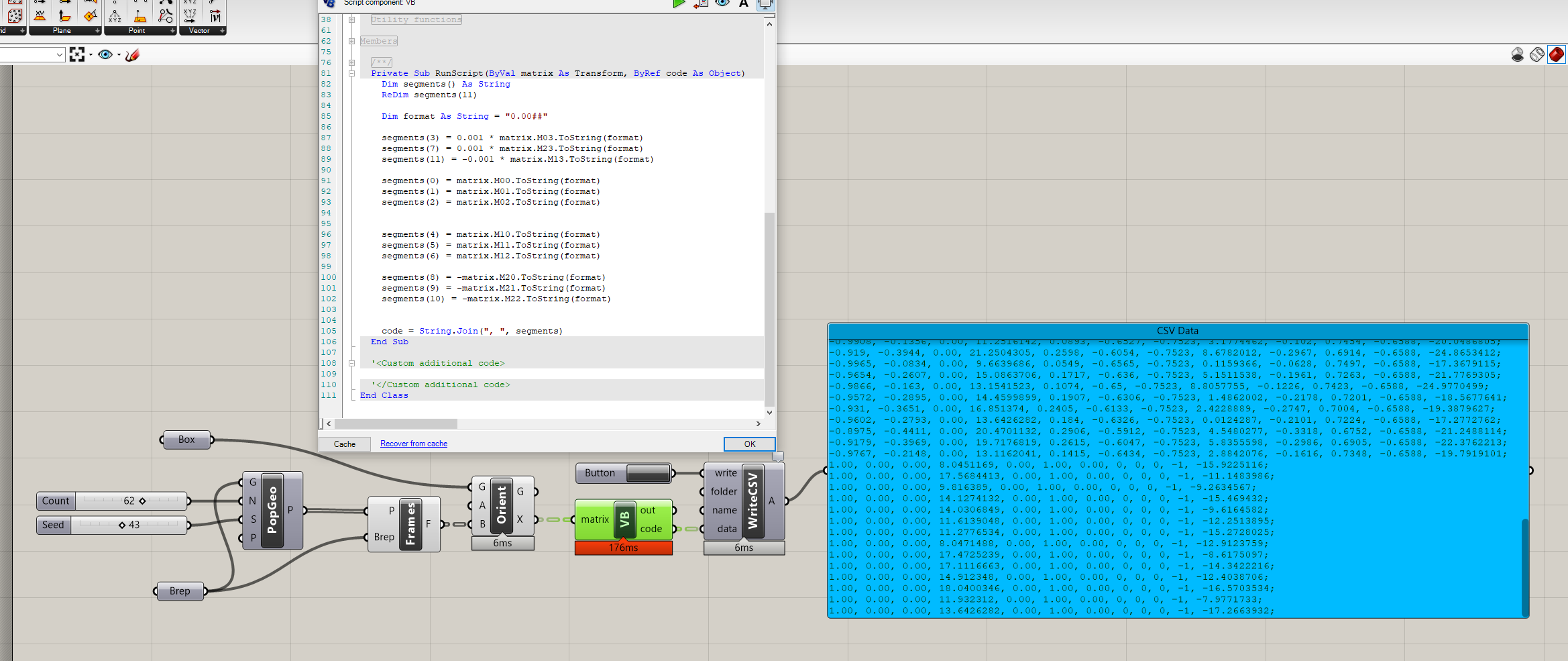 Transformation matrix XYZ to XZY - Grasshopper - McNeel Forum