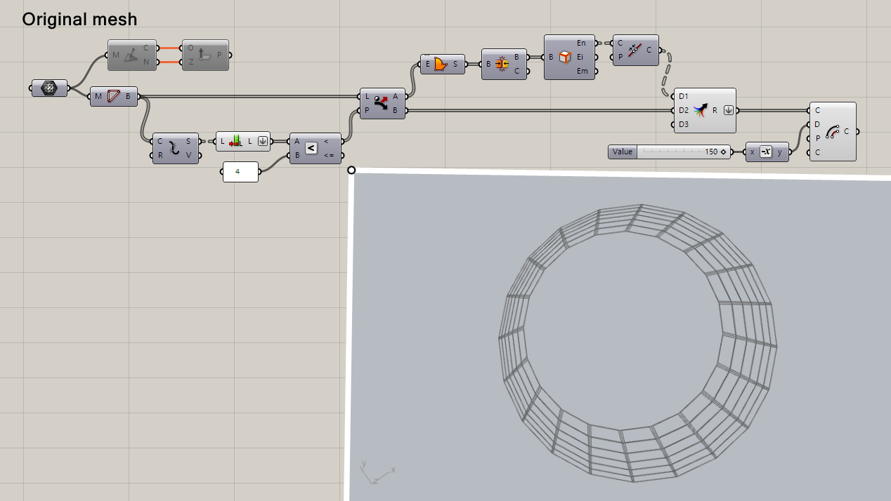 Problems with offset face boundaries on offset mesh - Grasshopper ...
