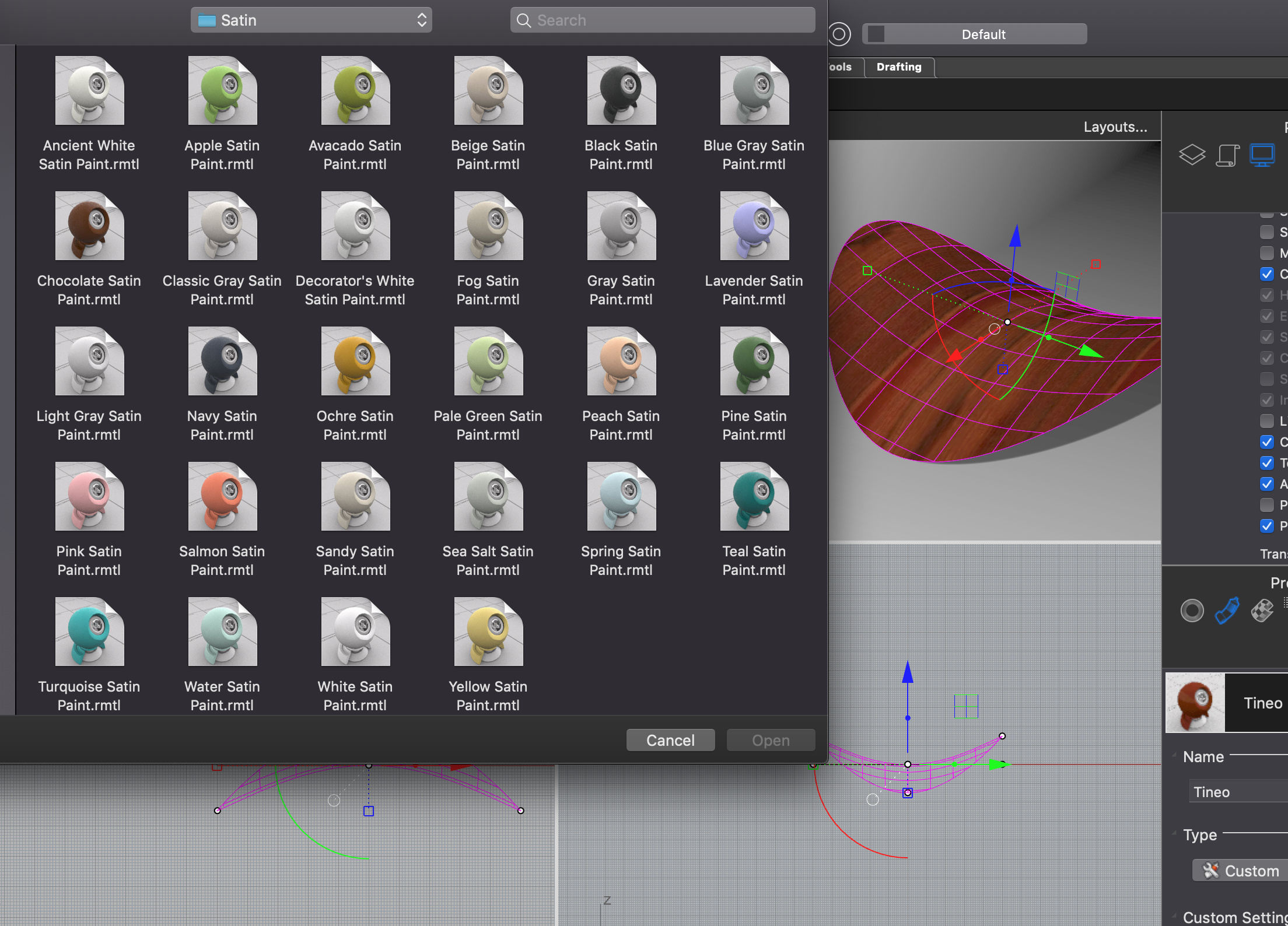 Applying Materials & Texture Mapping - Mac - McNeel Forum