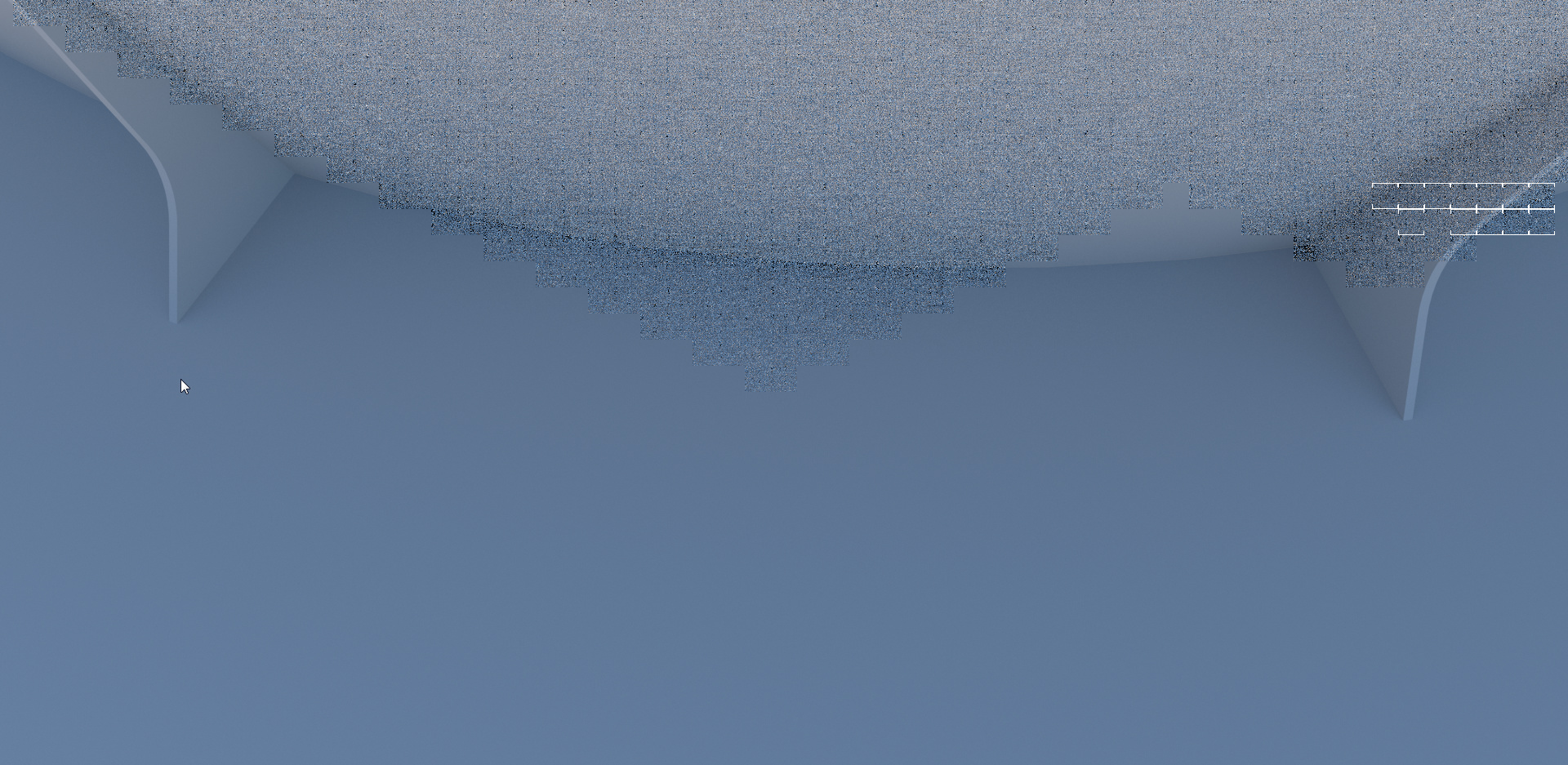 Jagged edges even with smooth and slower mesh settings - Rhino for ...