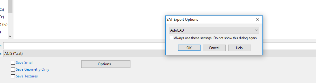 Exporting to .SAT ACIS - Rhino for Windows - McNeel Forum