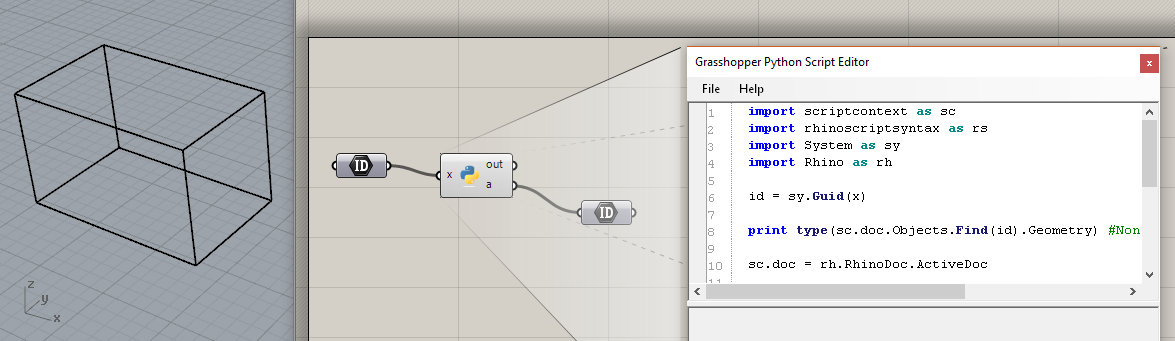 How to achieve the function of "GUID" component in GH with GHpython? - Grasshopper - McNeel Forum