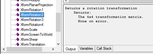 Rhino python editor - help for XFormRotation2 - Scripting - McNeel Forum