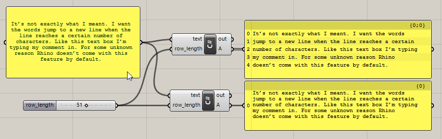 Split Text Into Multiple Lines Grasshopper McNeel Forum