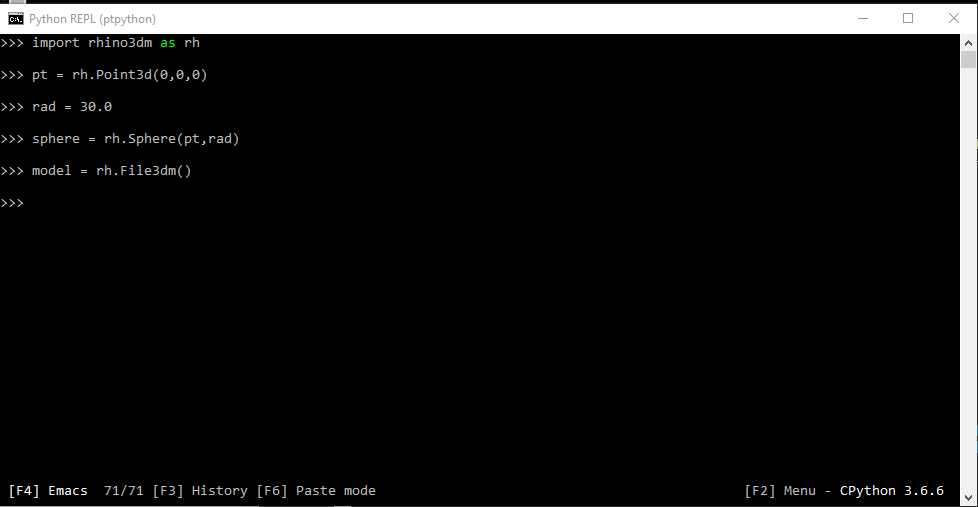 Examples of passing data to Rhino - rhino3dm - McNeel Forum