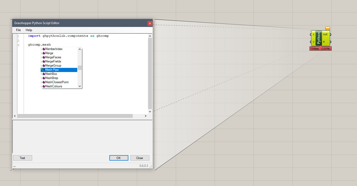 Scripting mesh pipe - Grasshopper - McNeel Forum