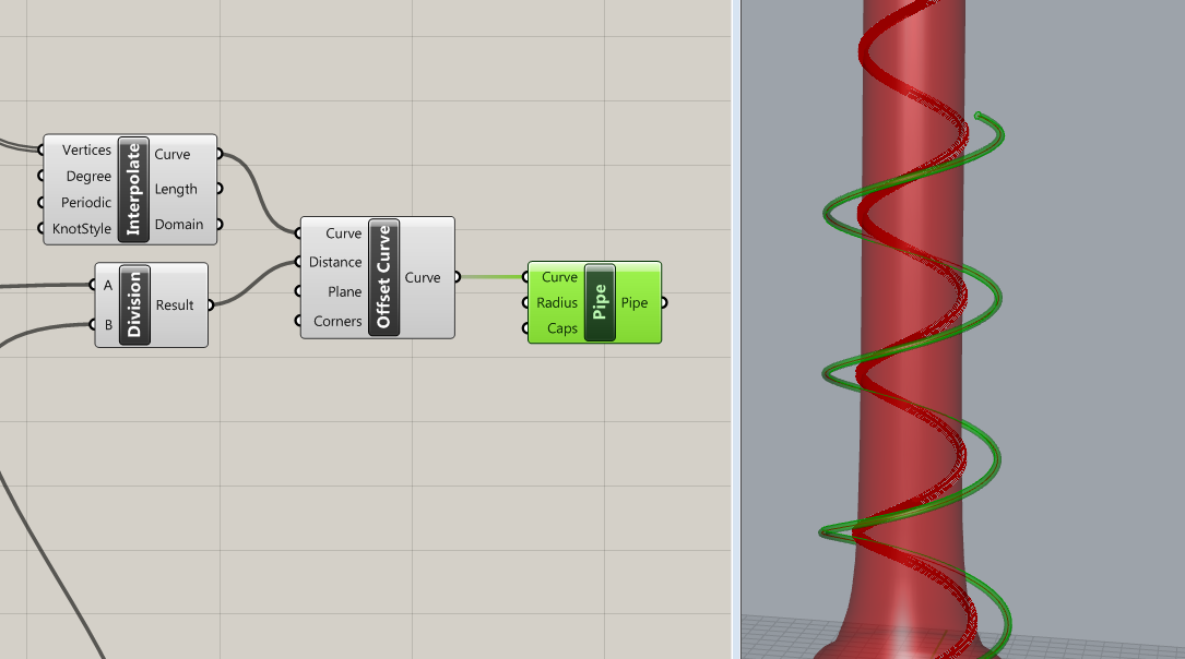 Interpolated Curve Doesn T Fully Offset Grasshopper Mcneel Forum