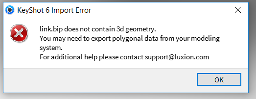 Weird Rhino > Keyshot error message - Rhino for Windows - McNeel Forum
