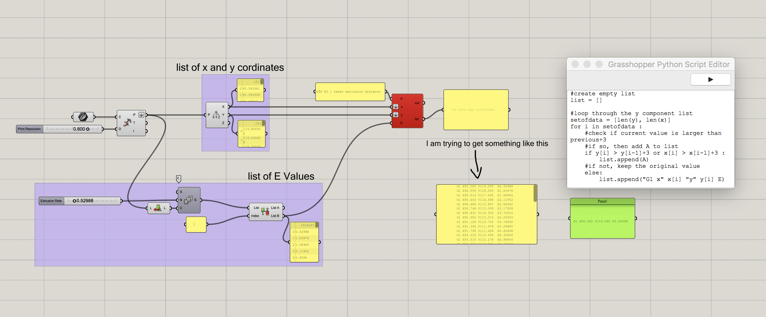 Grasshopper Python Command Loop And If Function Grasshopper Mcneel