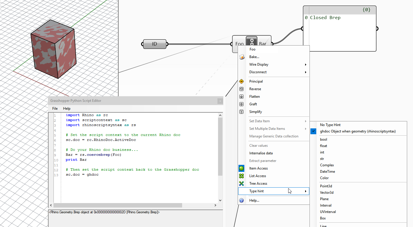 Get object through GUIDgr - Grasshopper - McNeel Forum