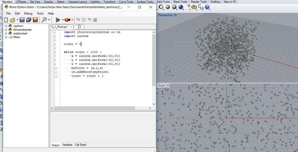 A basic loop (while) question - Scripting - McNeel Forum